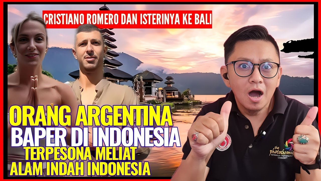 🟠🇮🇩ORANG ARGENTINA BAPER GILA ! KETIKA BERADA DI INDONESIA ! INILAH ...