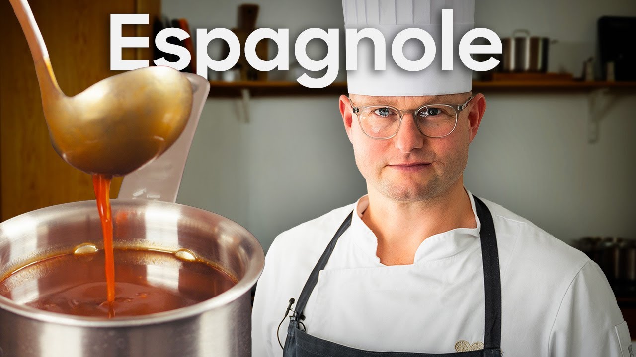 De 5 grundsaucer: Espagnole – Brian Marks opskrift - YouTube