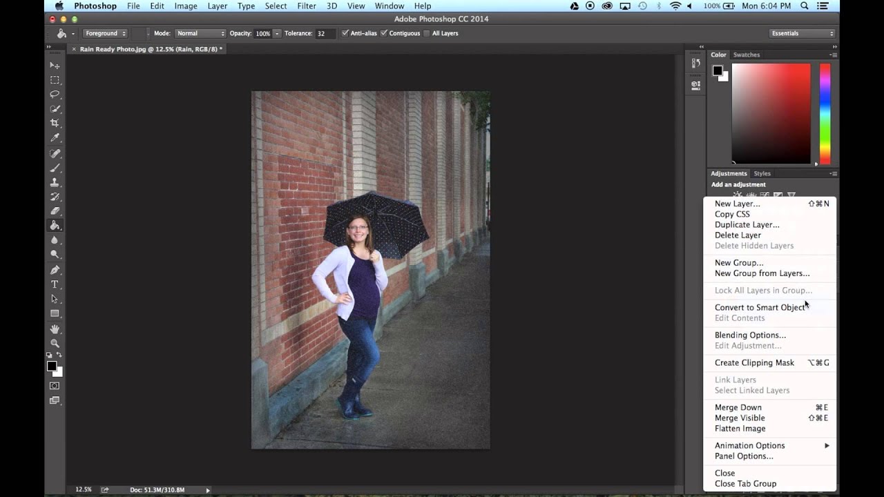 Weather Effects in Photoshop - YouTube