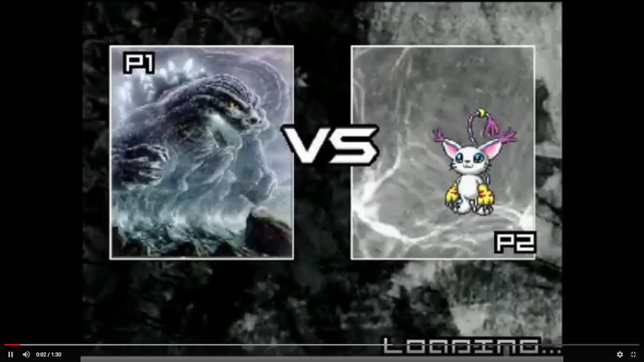 Godzilla Vs. Gatomon (Digimon) | LEGENDARY BATTLES #1466 - YouTube