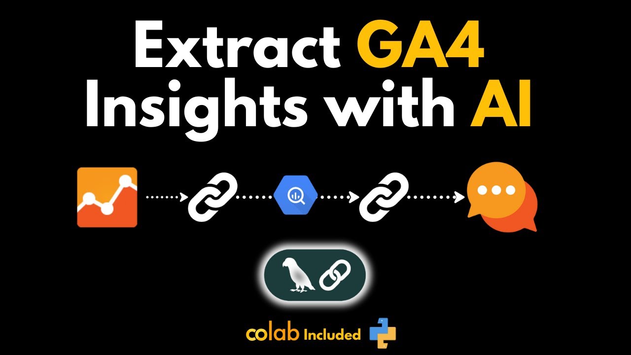 Chatting with Your Google Analytics 4 Data: Step-by-Step Python Tutorial - YouTube