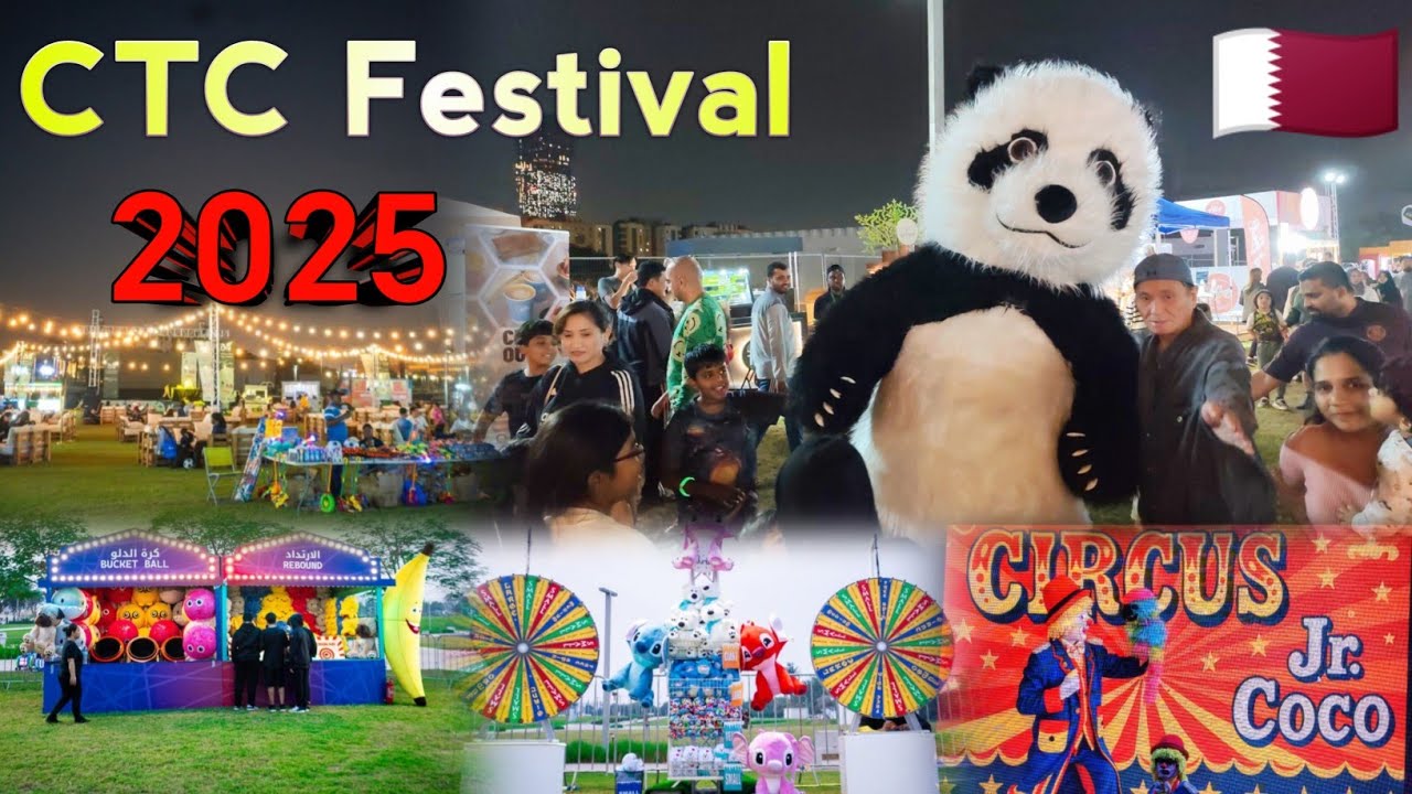 CTC Festival 2025 ( Coffee Tea Chocolate Festival )/Al Bidda Park Doha ...