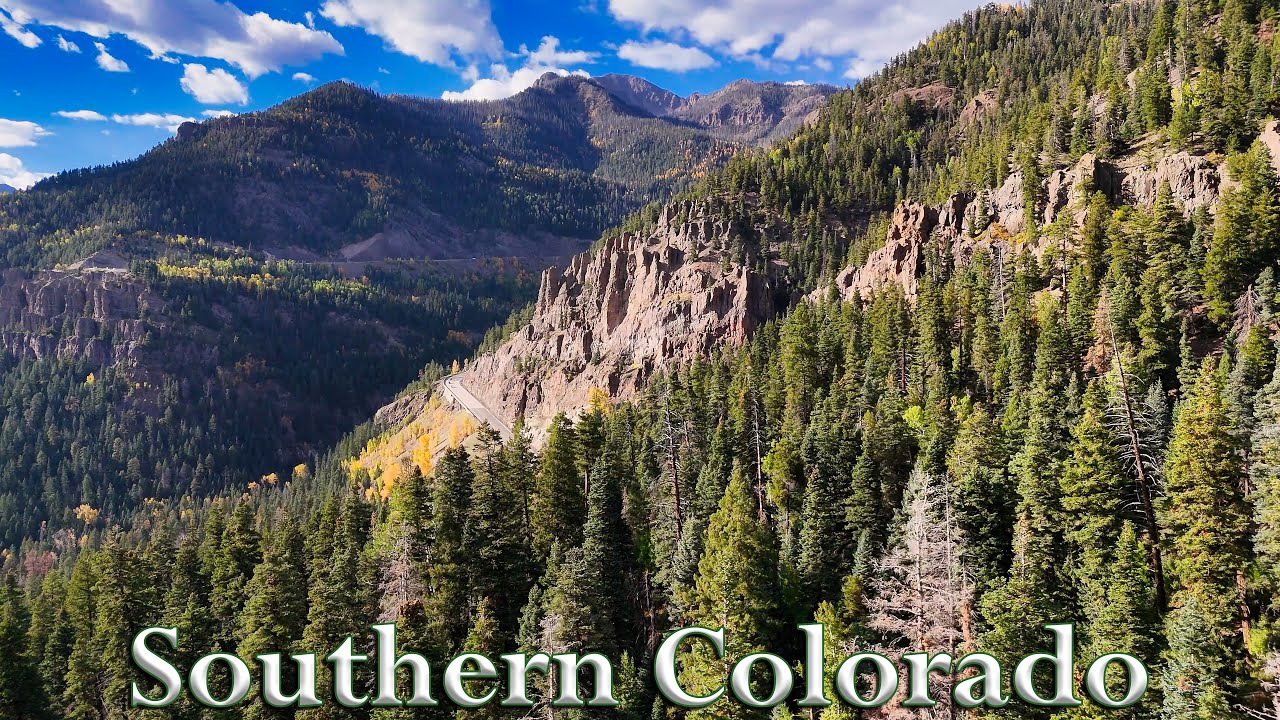 Southern Colorado in Fall: Breathtaking Aerial Views in 4K - YouTube