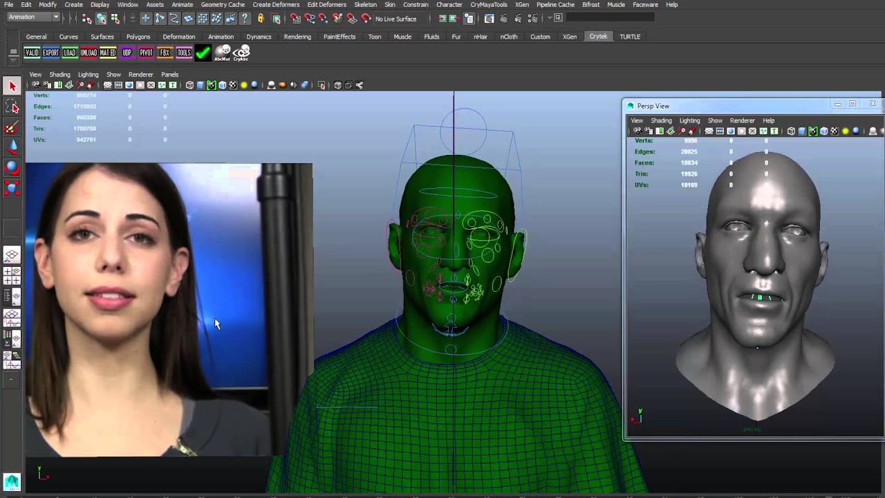 Face Tech Demo: KenC - YouTube