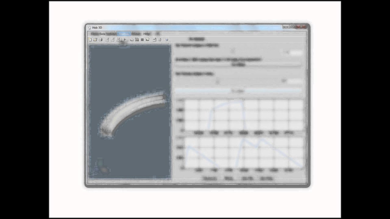 Gear hobbing simulation - YouTube