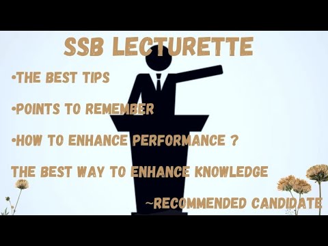 How did I perform better during lecturette?||Tips||Lecturette||Nda||Ssb ...