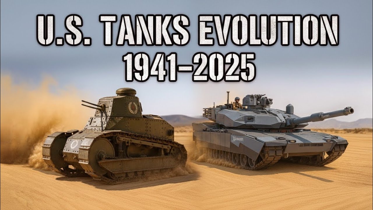 The Evolution of U.S. Tanks 1941-2025 Years - YouTube
