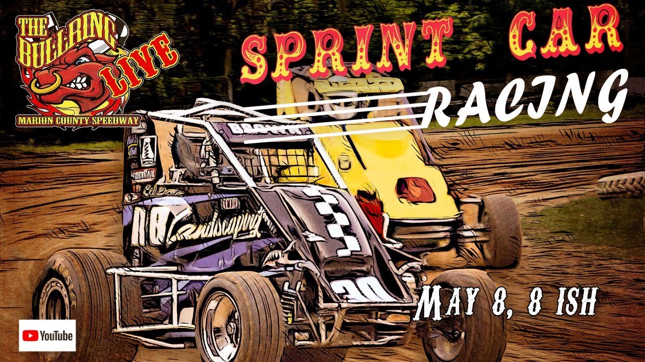 Sprint Car Racing 05/08/21 - YouTube