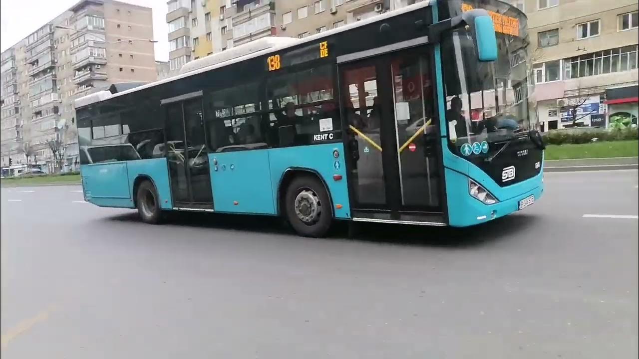 Otokar Kent C 10M 6346 (138) sosind în stația Valea Lunga - YouTube