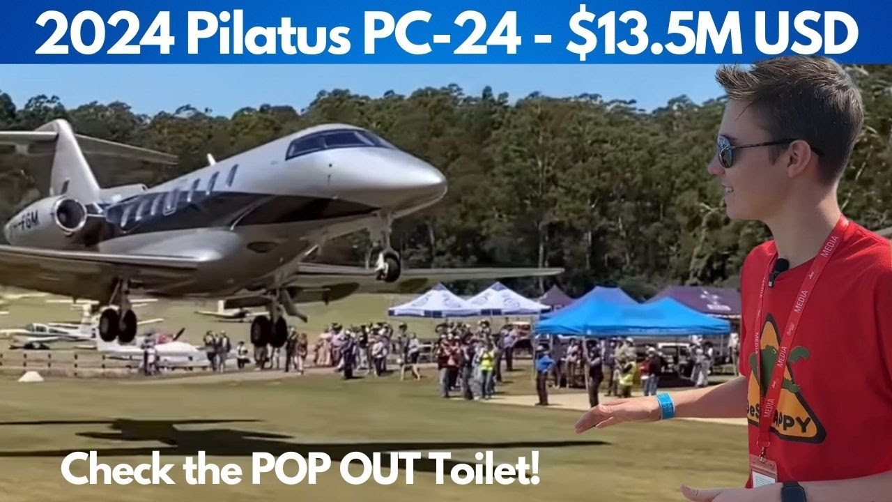 Tour the 2024 Pilatus PC-24. Why it OUTSHINES Most Private Jets. - YouTube