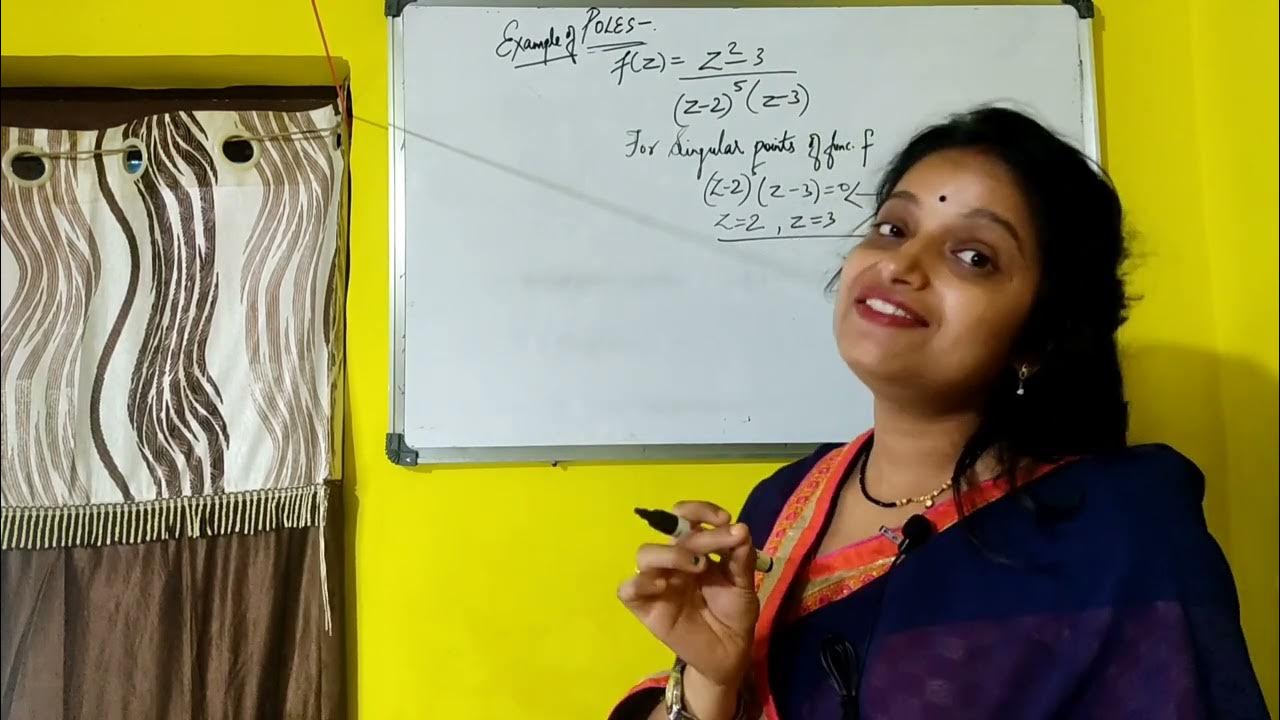 Classification of Singularity - Poles🤘 ll Definition Example ll Simple Pole ll Complex Analysis🙏 ...