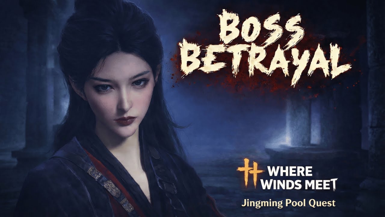 Jingming Pool Quest Gameplay | Where Winds Meet - YouTube