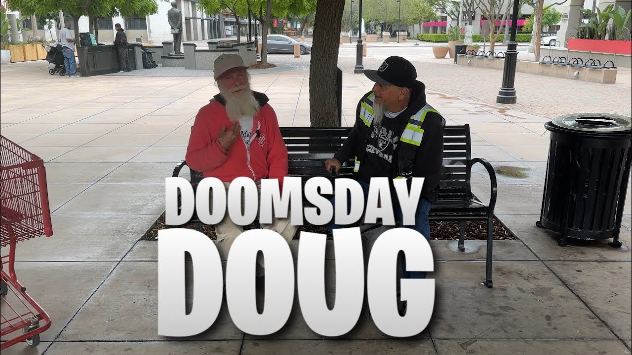 Elderly Homeless Man Avoiding Danger - YouTube