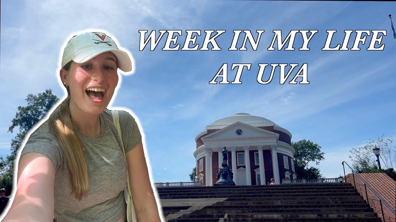 COLLEGE WEEK IN MY LIFE at UVA VLOG: soccer game, friends, studying ...