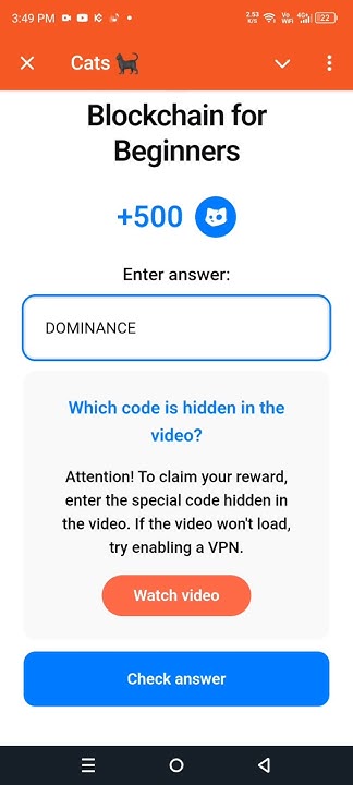 Blockchain For Beginners Cats Youtube Video Code | Cats Youtube Video Code | 1 November cats ...