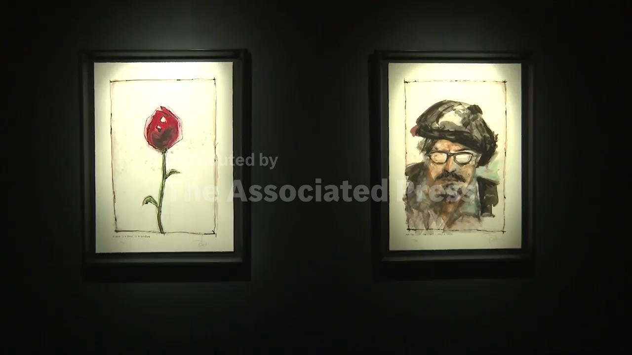 Johnny Depp launches new art collection "Let the Light In" symbolizing ...