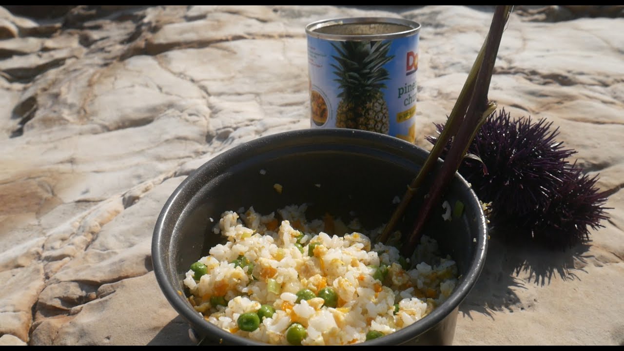 【Fishing Chef】Coastal Foraging - Sea Urchin (Uni) and Cook Uni Fried ...