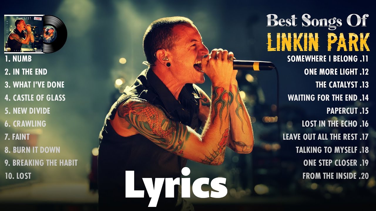 Linkin Park Best Songs Playlist 2023 (Lyrics) - Linkin Park Greatest ...