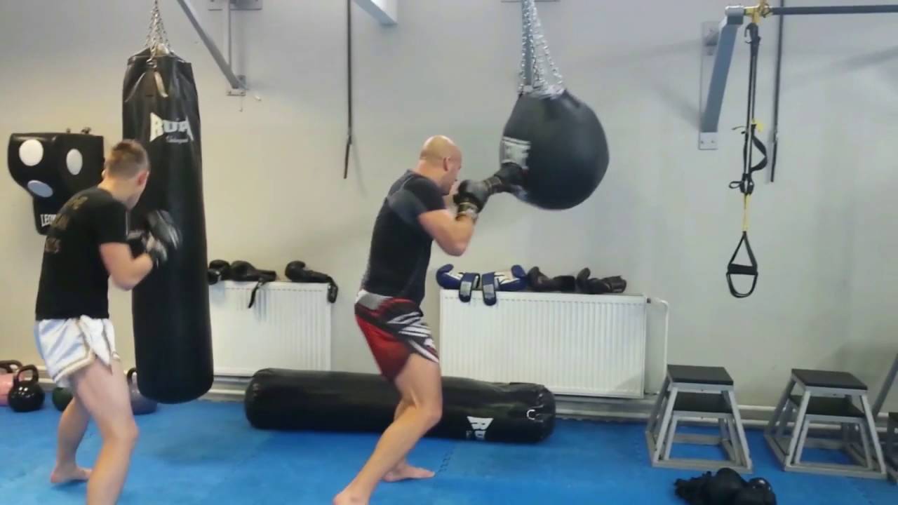 KLUB CENTER fight club: bag workout, boxing, kickboxing - YouTube