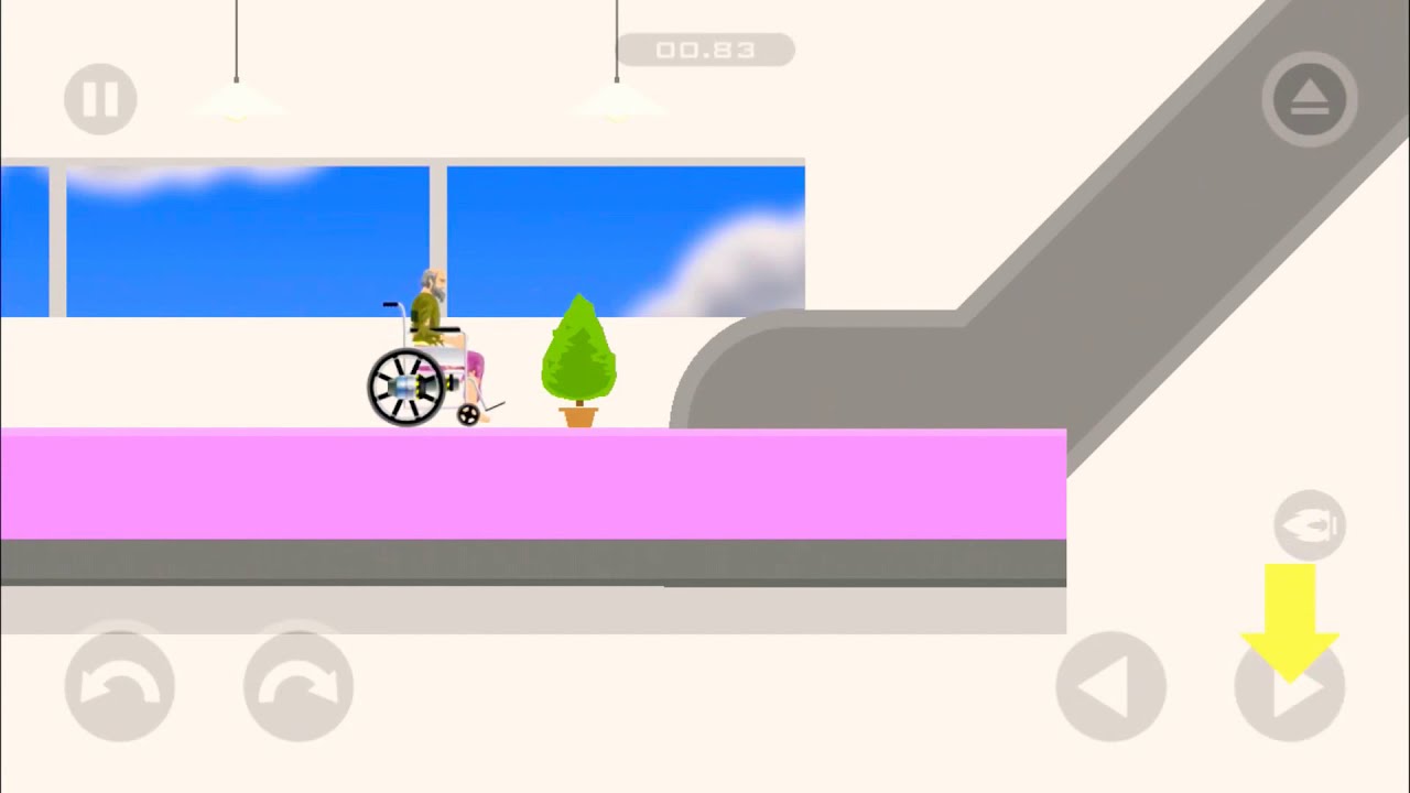 Happy Wheels Level #1 (How to complete) - YouTube