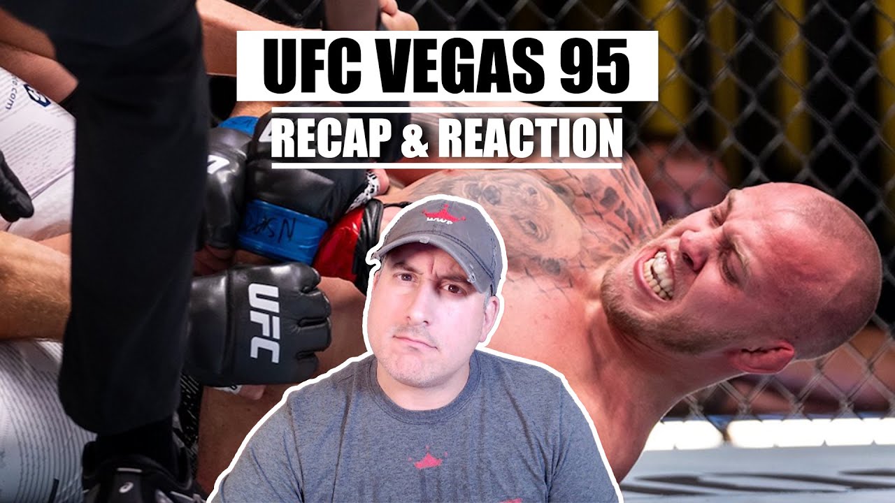 UFC Vegas 95 Recap, Reaction and Review... (Trash Card) - YouTube