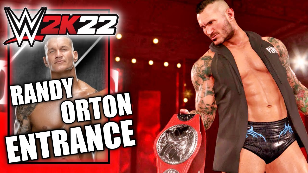 WWE 2K22 Randy Orton Entrance Cinematic - YouTube