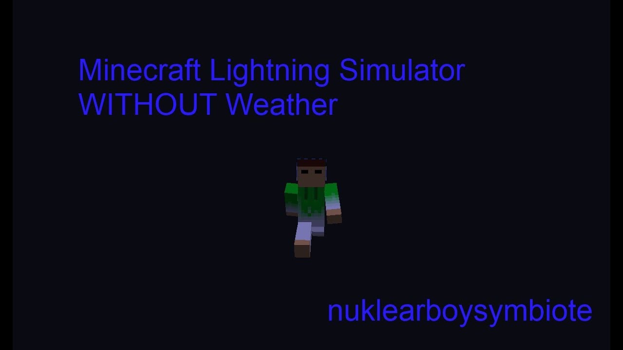 Minecraft Lightning Simulator Using Command Blocks[1.7+] - YouTube