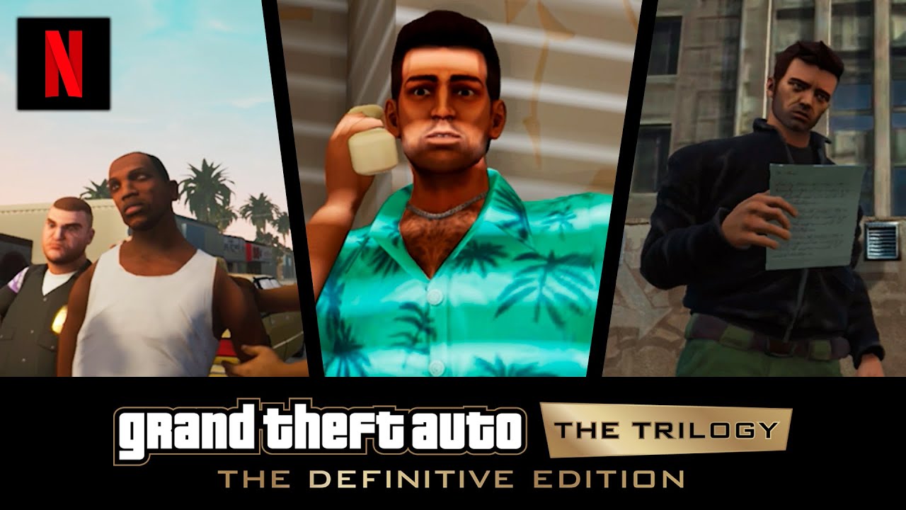 GTA: The Trilogy Definitive Edition - NETFLIX - Gameplay (iOS) - YouTube