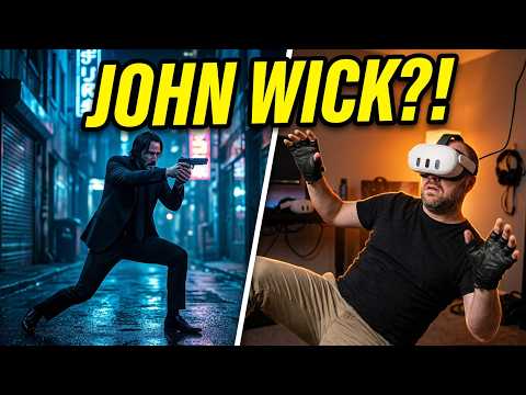 VR’da John Wick Olacaktım… Ayağım Takıldı Düştüm!  Gunman VR