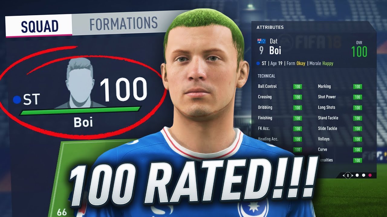 THE FIRST EVER 100 RATED PLAYER IN FIFA!!! THE END OF DAT BOI - YouTube