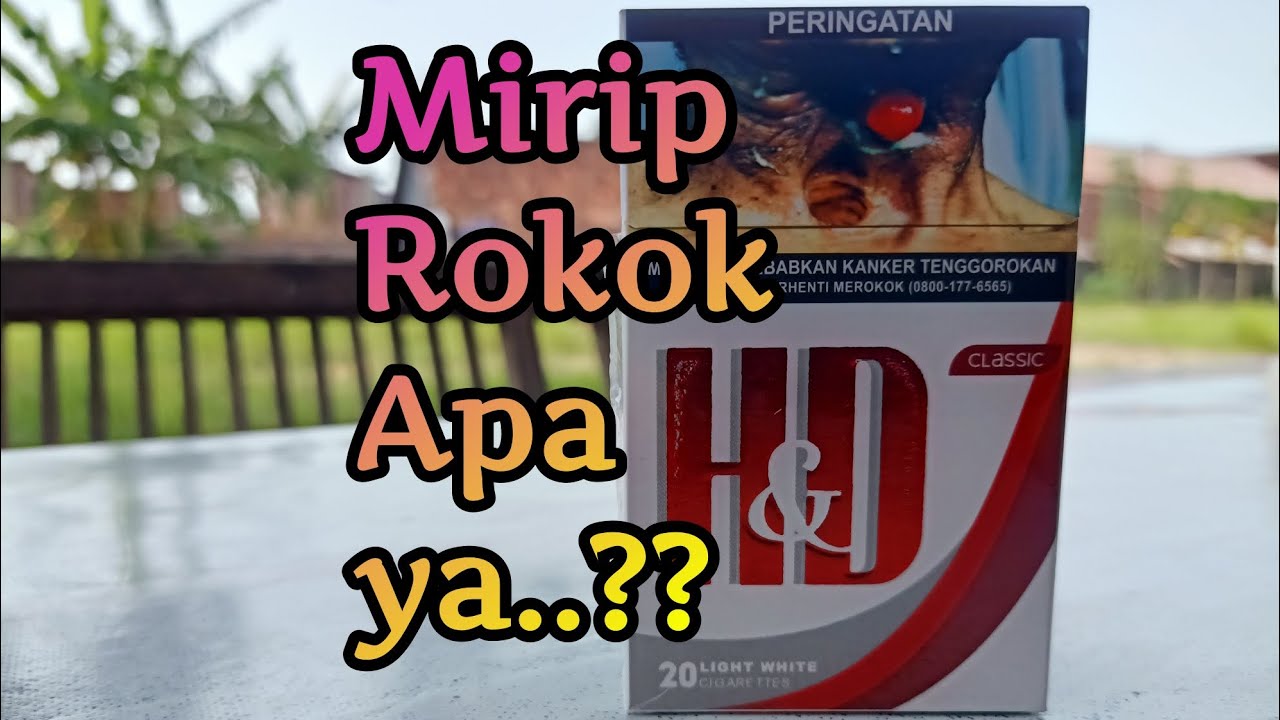 Review Rokok - H&D HD CLASSIC - Rokok putih putihan Non cukai - YouTube
