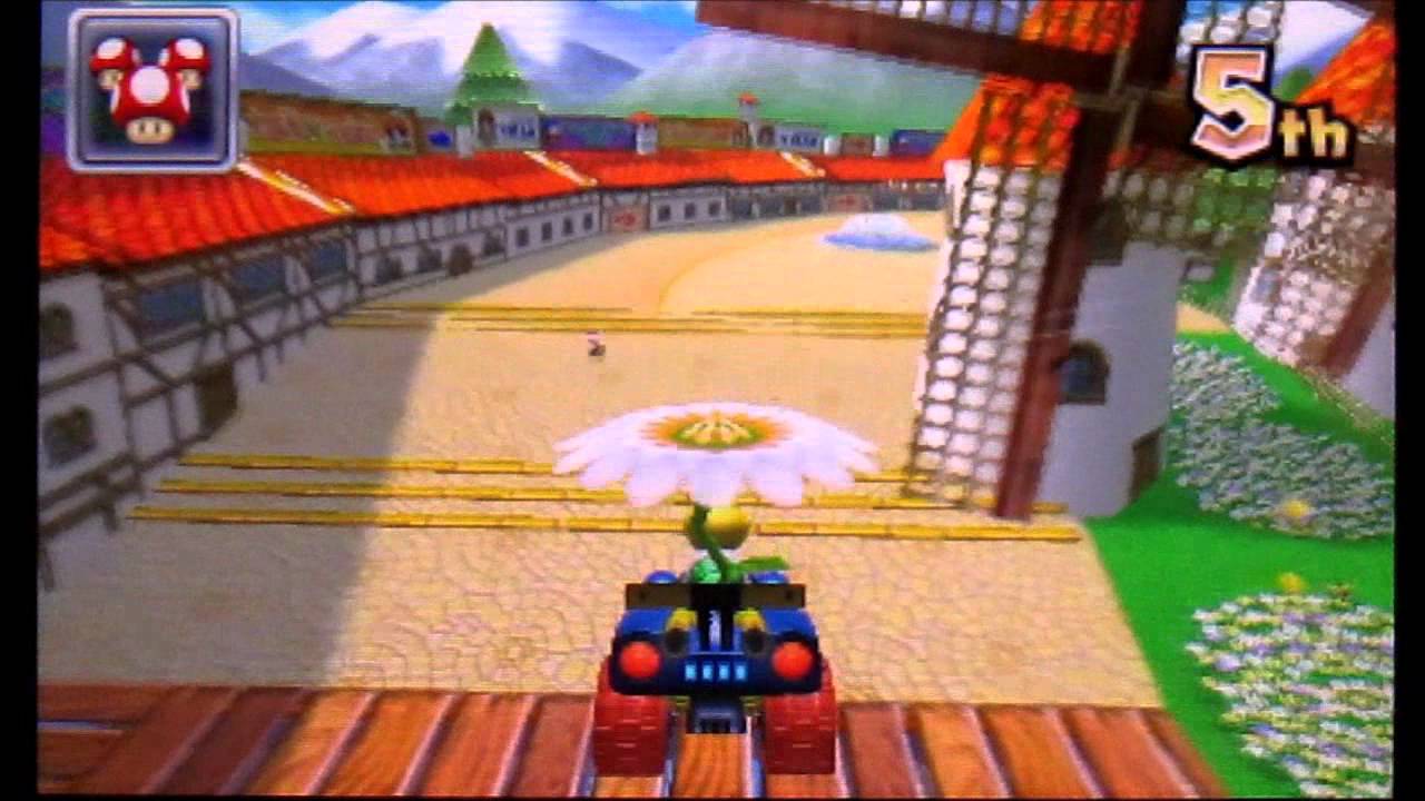 Let's Play Mario Kart 7 - Part 25: Mirror Mode Mushroom Cup - YouTube