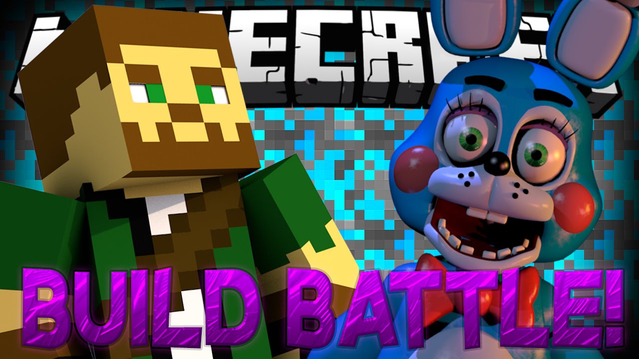 (FIVE NIGHTS AT FREDDYS?!?) MINECRAFT: BUILD BATTLE! w/ WeeWeeGaming ...