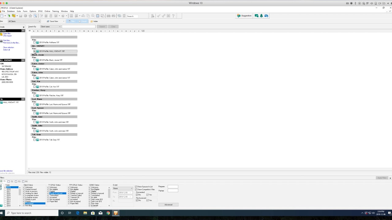 ProFile: Client Explorer - Data Import - YouTube