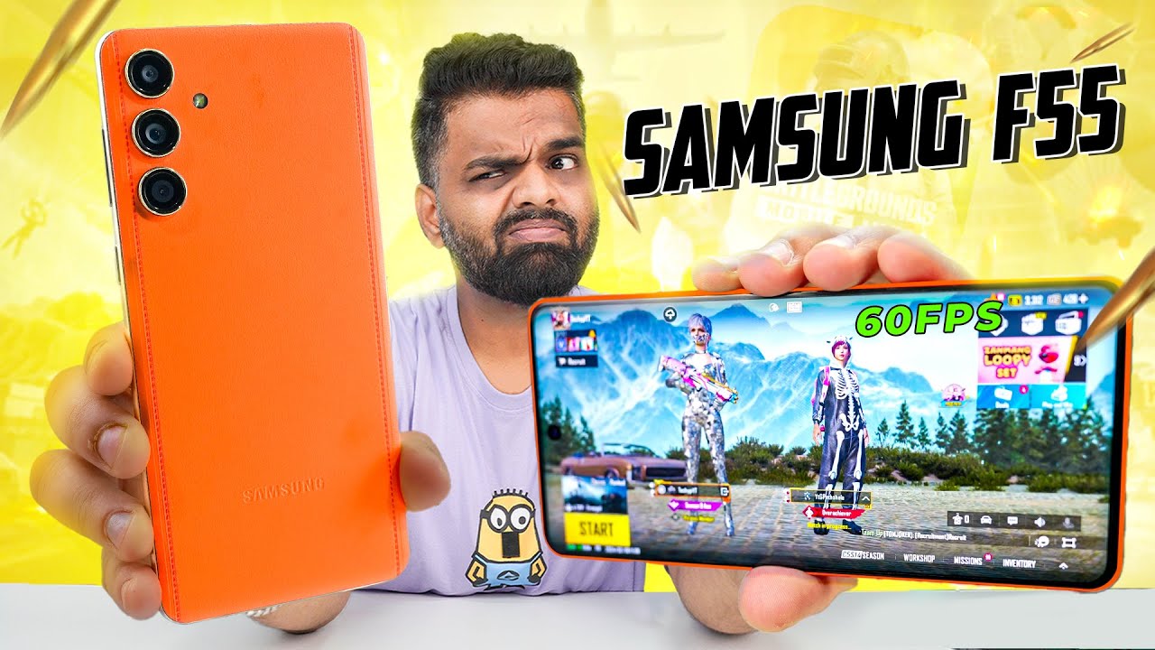 Samsung F55 PUBG Review !!🔥 - YouTube