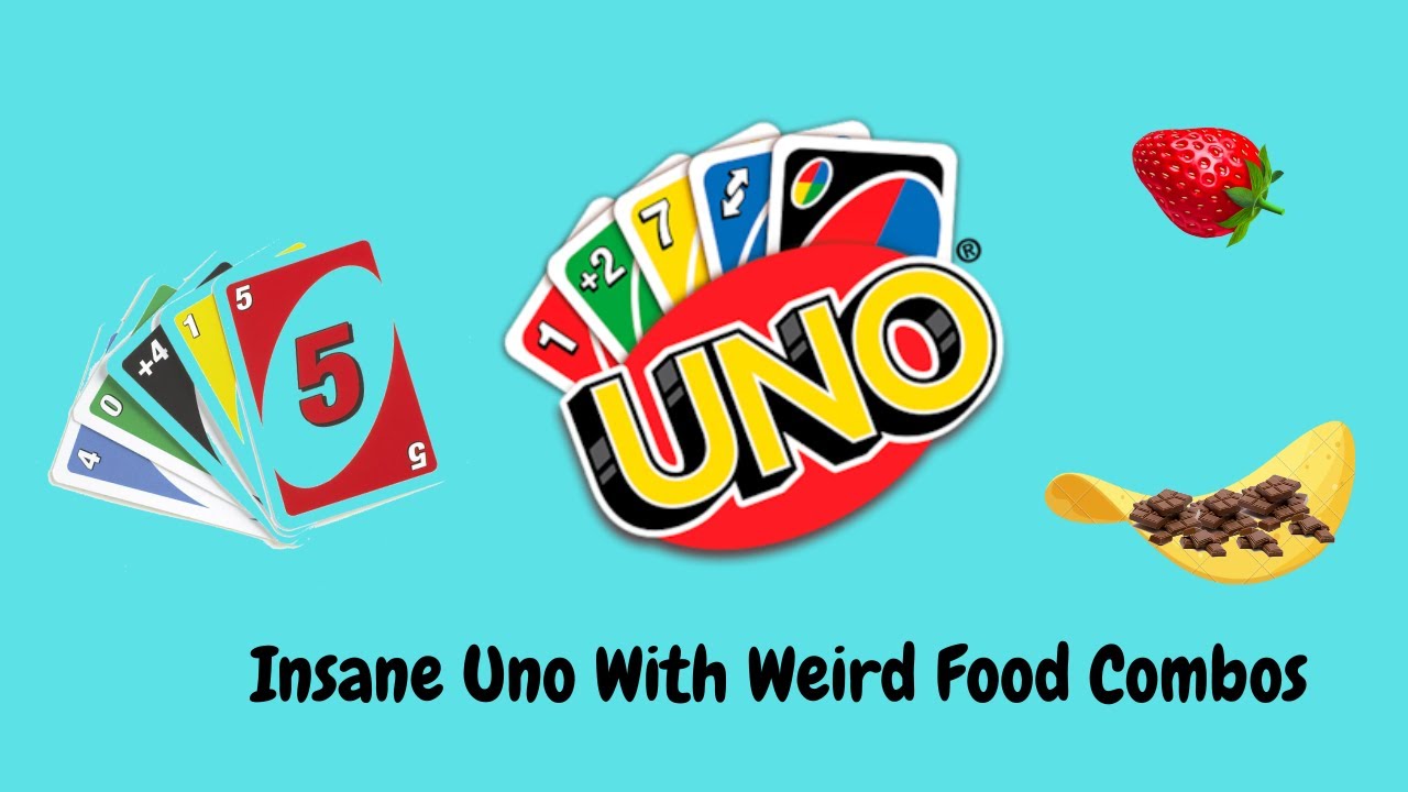 CHAOS Uno With Weird Food Combinations! (Feat Crazy ace) - YouTube