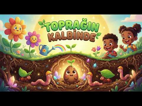 Toprağın Kalbinde 🌿 - Doğa ve Tohum Şarkısı | Eğlenceli Çocuk Şarkıları