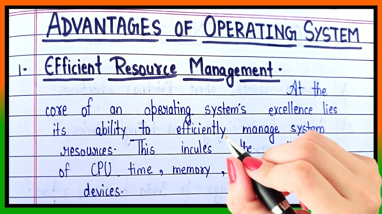 What are advantages of operating system | Benefits of operating system ...
