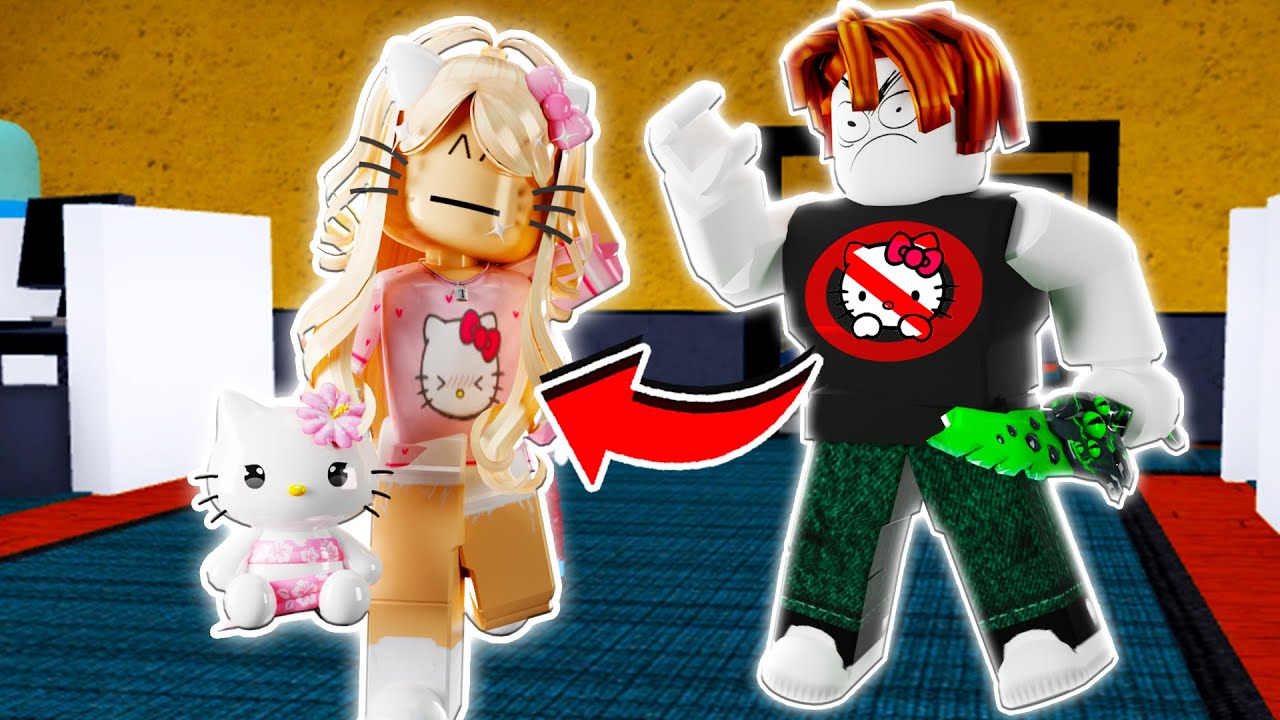 AVATAR DE FÃ DE HELLO KITTY NO MURDER MYSTERY 2! [ROBLOX] - YouTube