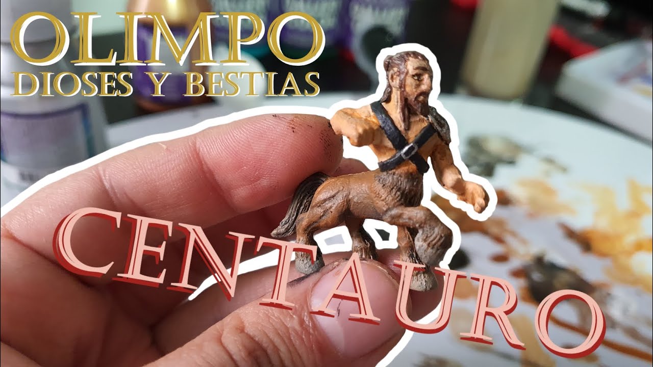 Centauro [Centaur] - Miniatura/Diorama - DIY Painting Minis - UNBOXING - OLIMPO DIOSES Y BESTIAS ...