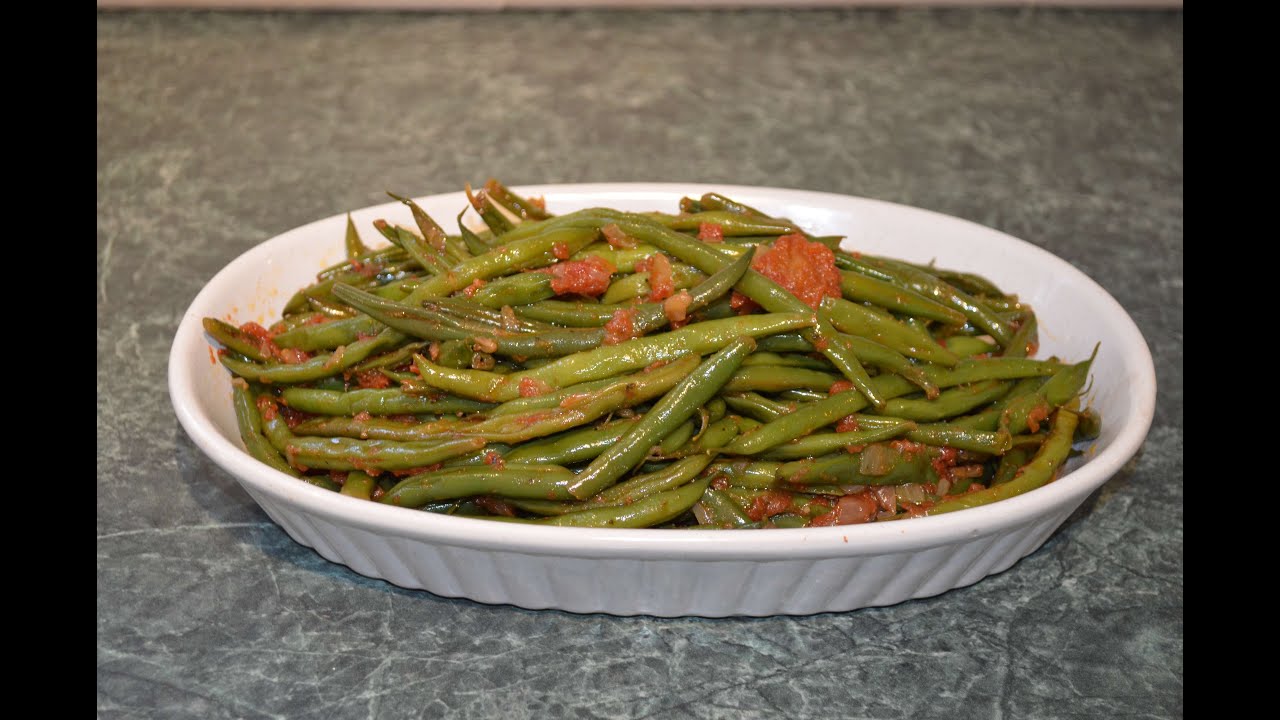 Stewed Green Beans - YouTube