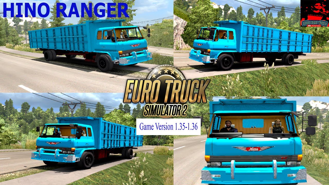 Hino Ranger Truck | ETS2 v1.35-1.36-1.37 | Setup+Link | Review | Free ...