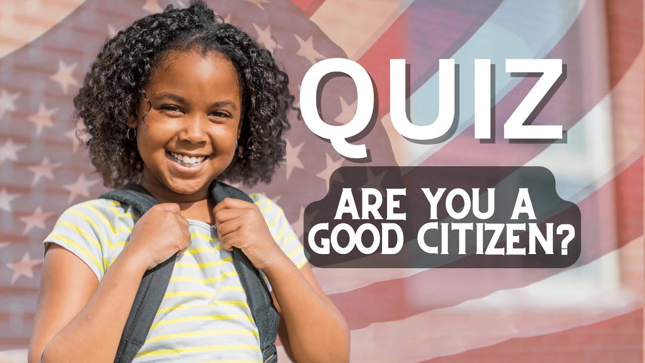 Becoming a Good Citizen: Fun Facts & Quiz Challenge for Kids - YouTube
