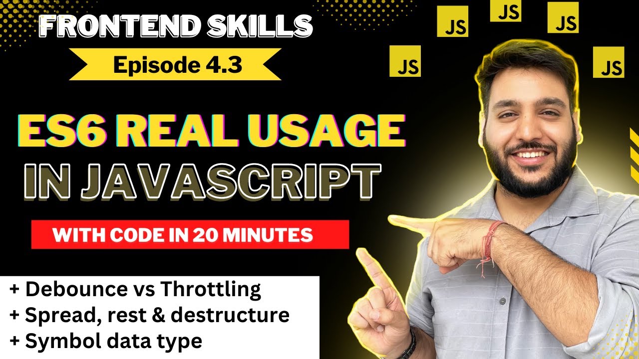Frontend Skills Ep 43 Es6 Javascript Debounce Vs Throttling 0711