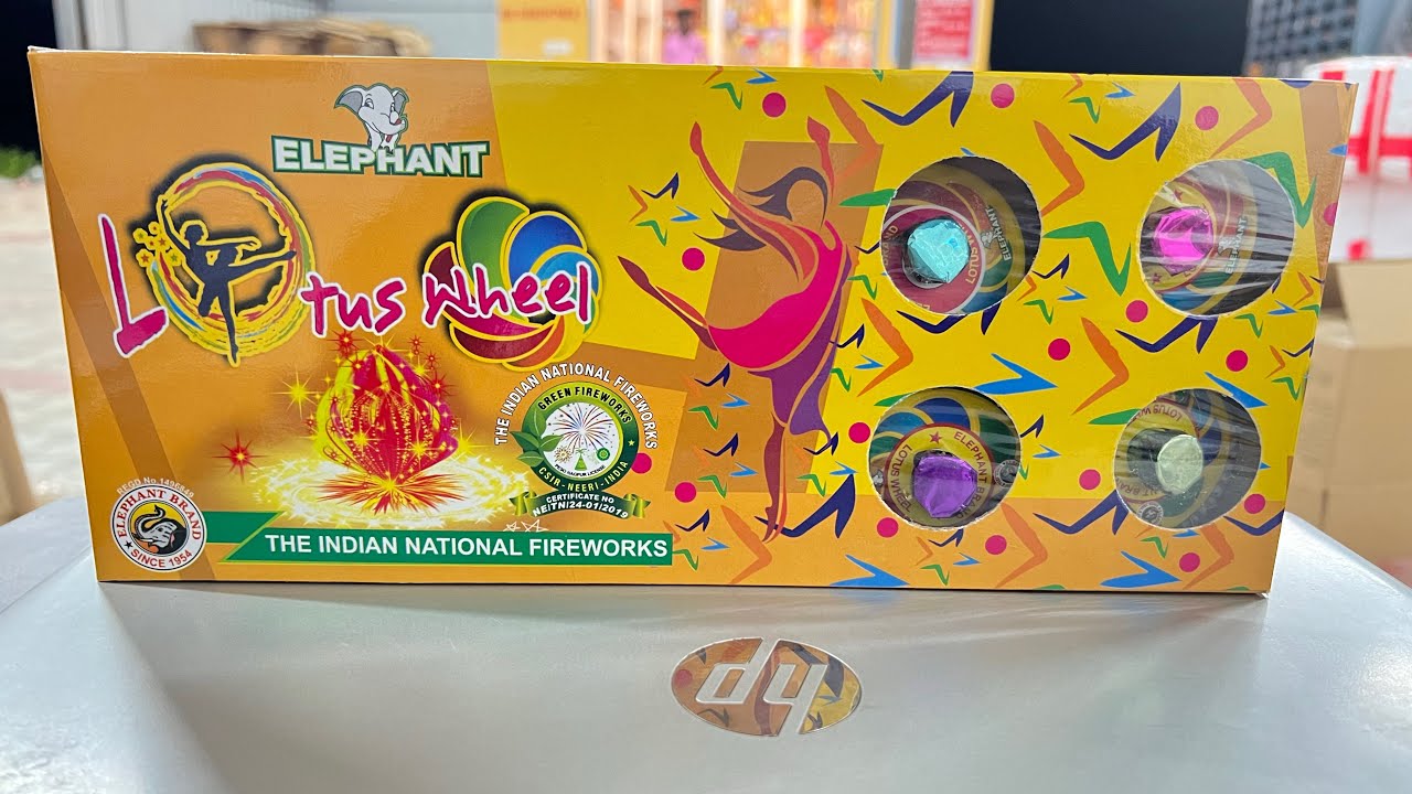 LOTUS WHEEL (CHAKKAR COME FOUNTAIN) - ELEPHANT BRAND (INF) - YouTube