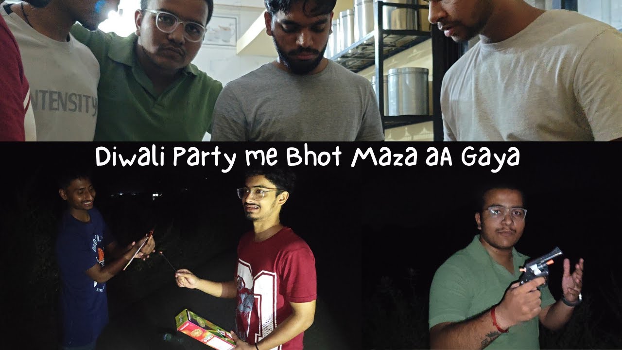 Pre Diwali Party With Boyz | BBQ | ThorAeshVar - YouTube