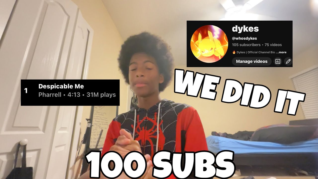 WE HIT 100 SUBS! - YouTube