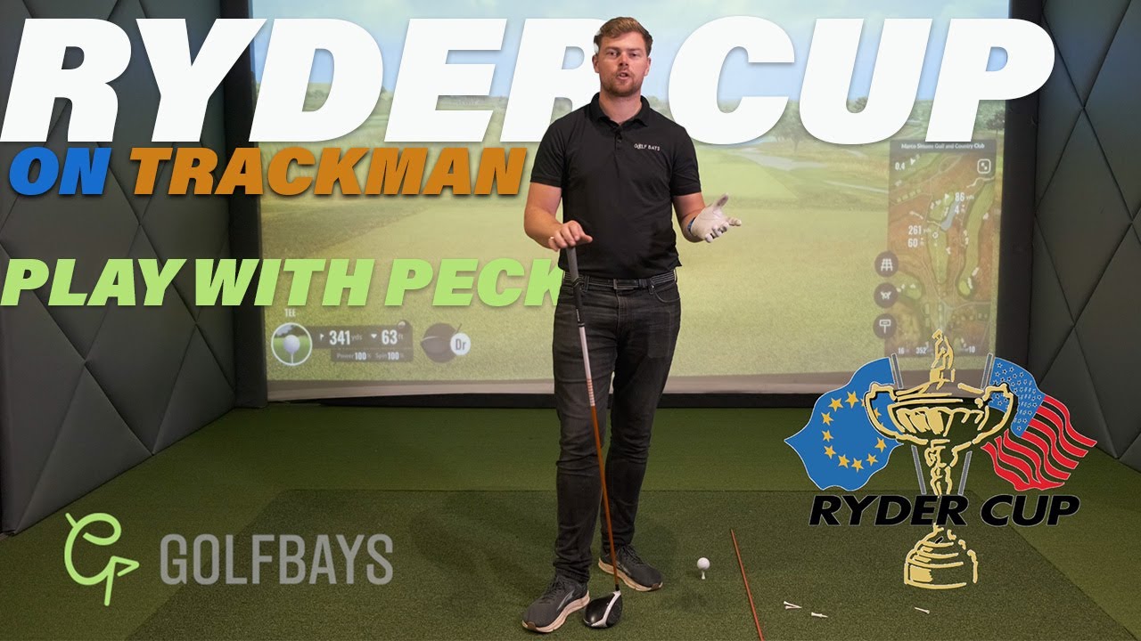Marco Simone | Play the last 3 holes on Trackman | Ryder Cup Special ...