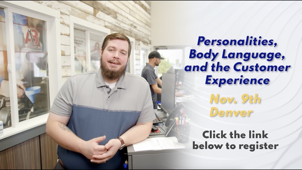 Personalities, Body Language, & Customer Experience - NEW Workshop ...