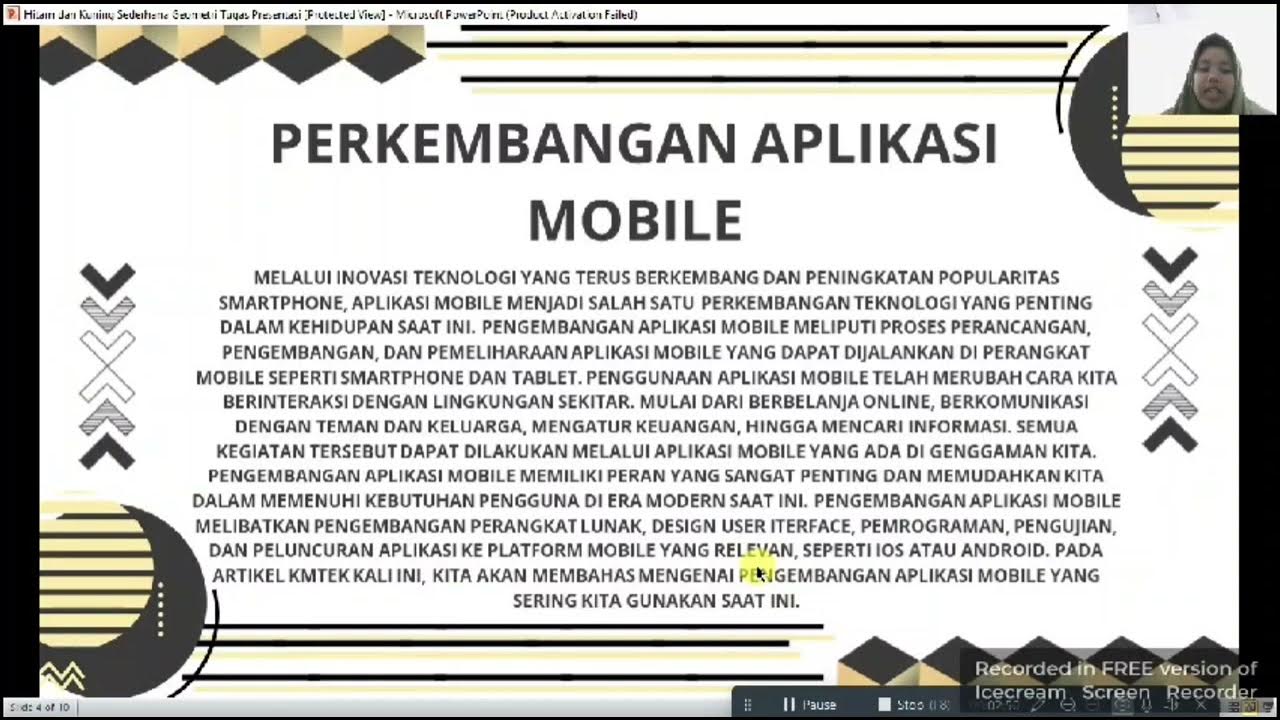 Pengantar pemrograman mobile - YouTube